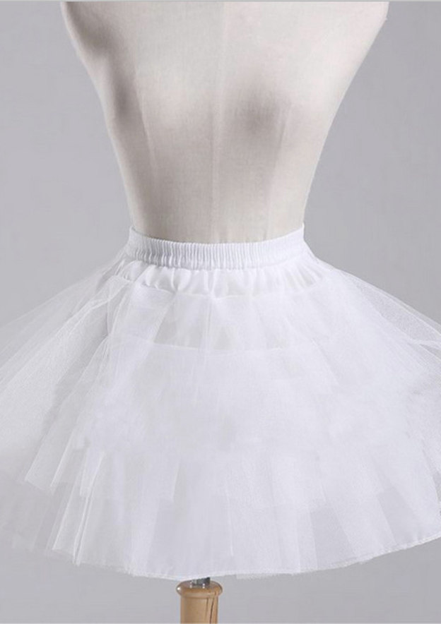 Polyester Petticoats Bustle Long/Floor-length Short Flare Slip 3 Tiers ...